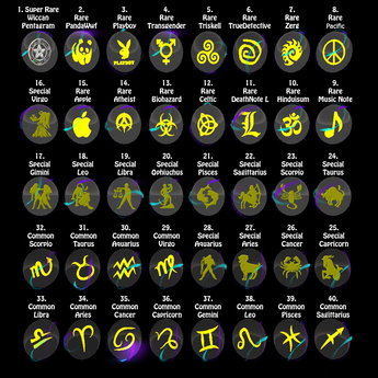 Second Life Marketplace - 11.[CS]Typer Symbol - Rare DeathNoteL